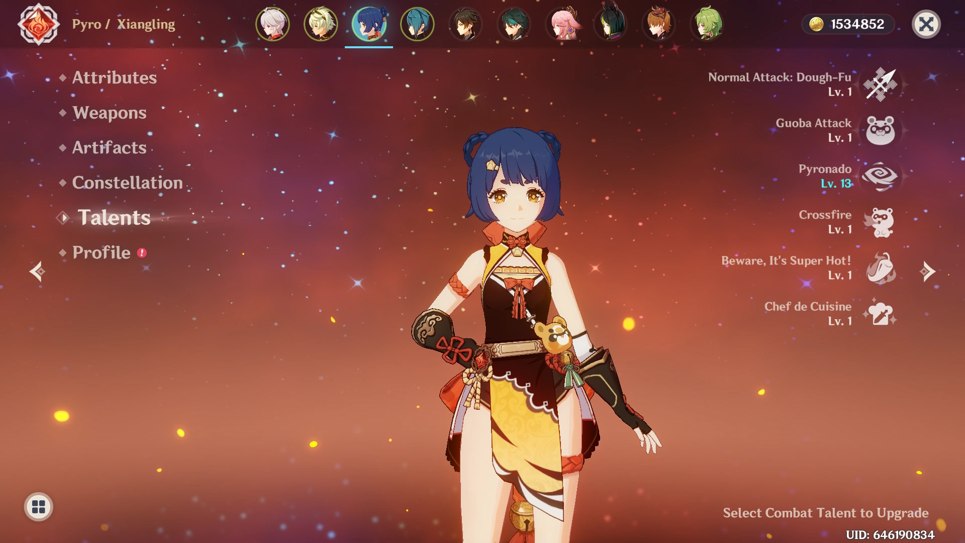 hey what kind of player do you think i am based off of xiangling's ...