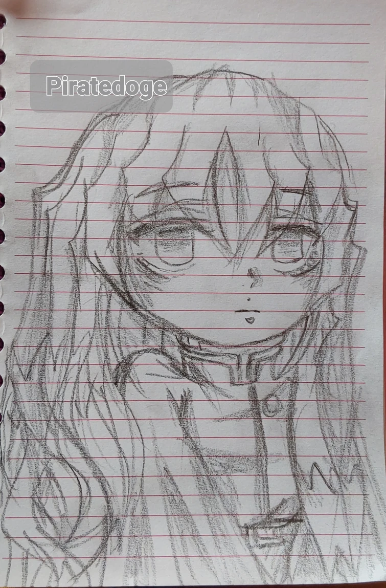 Depressingly tried to draw Muichiro | Fandom