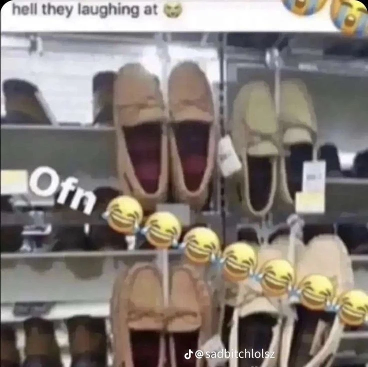 Laughing shoes | Fandom