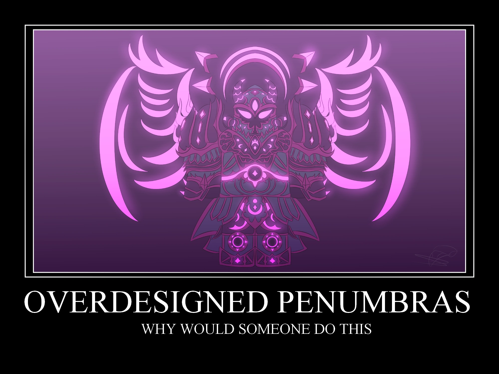 Overdesigned Penumbras YET AGAIN, but i colored him :3 | Fandom