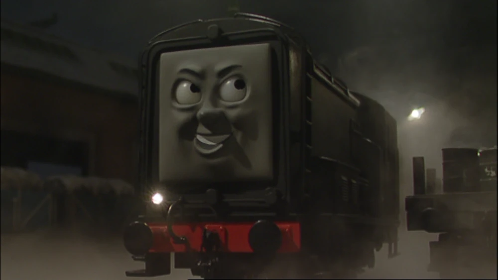 What if Diesel appeared in the episode, "Scaredy Engines"? | Fandom