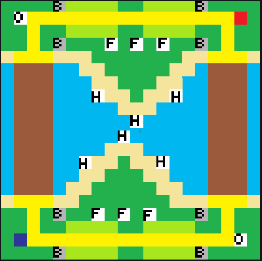 I attempted drawing a PVP map with Pixel Art | Fandom