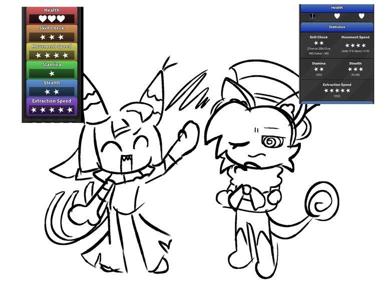 Yatta and Laura's statistics are very similar | Fandom