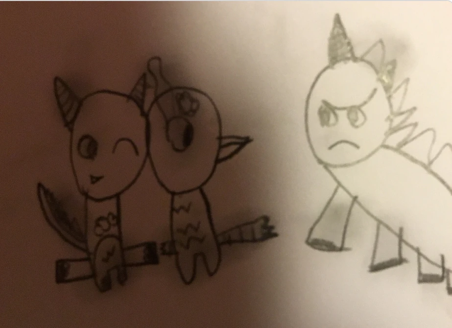 This goofy ahh drawing I made when I was 8 | Fandom