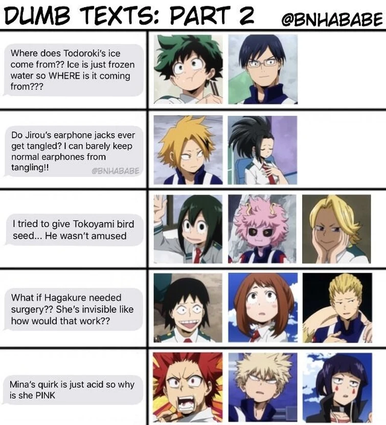 Anyone else rethinking everything they ever thought about MHA o-o | Fandom