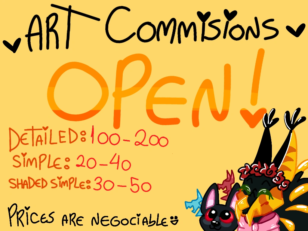 ART COMMISIONS OPEN!!!🙏 | Fandom