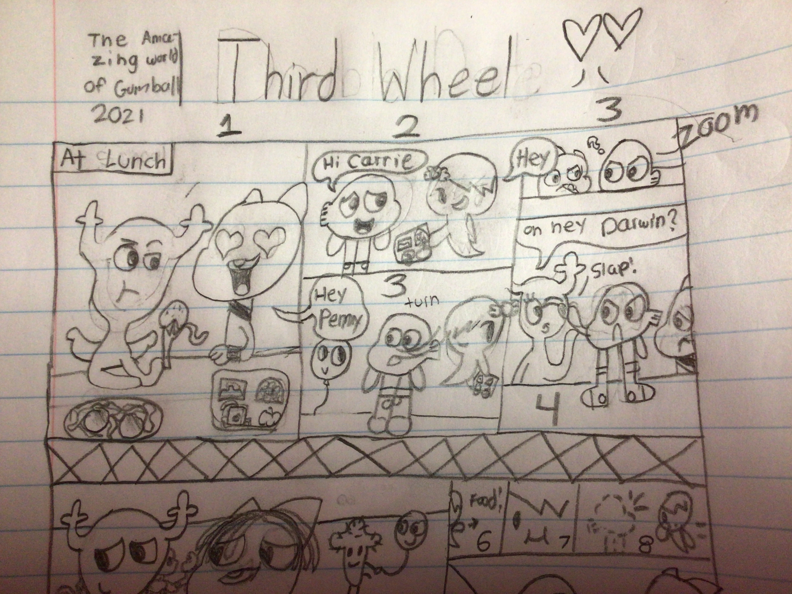 Third Wheel/COMIC 1/The amazing world of Gumball | Fandom