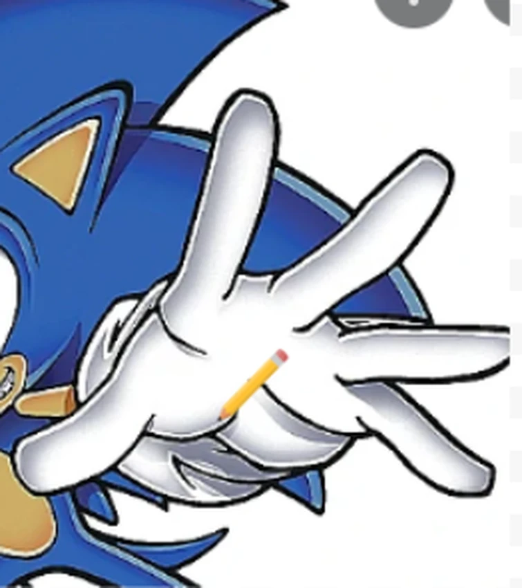 sonic's hands are big | Fandom