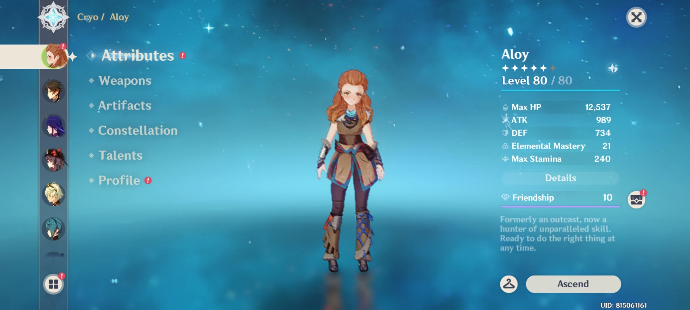 Friendship 10 Aloy | Fandom