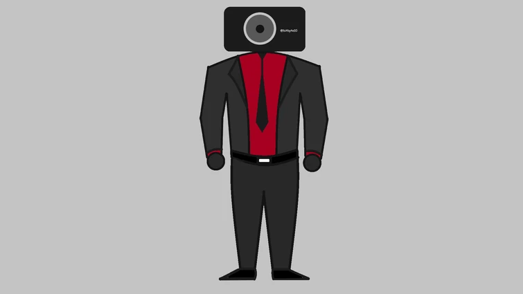 Guys I drew a Black Speakerman | Fandom