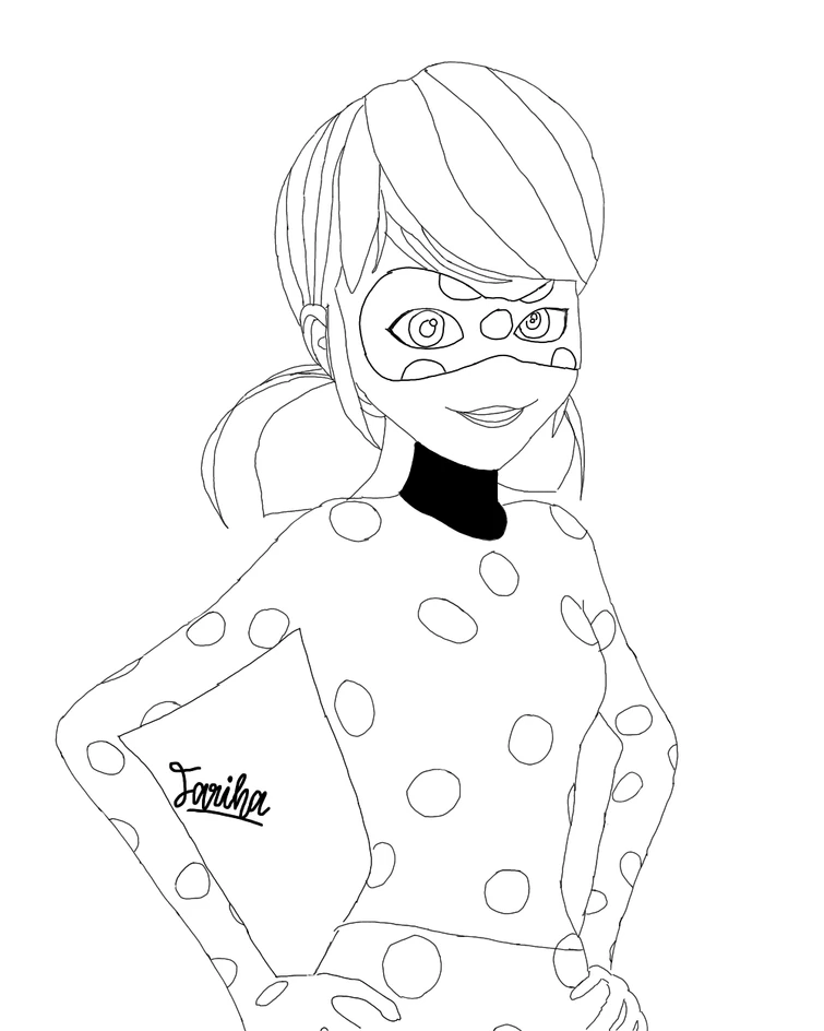Drawing #2: LadyBug (Comment Which Hero To Draw Next) | Fandom