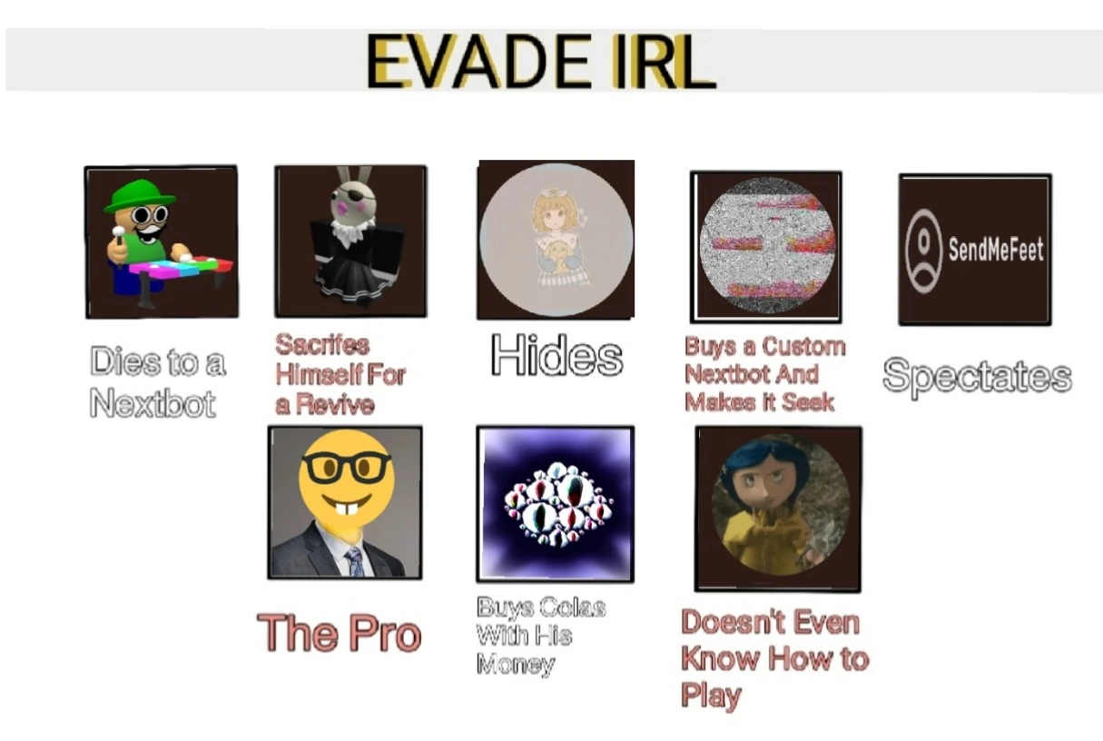 Get Your Roles (Evade IRL) | Fandom