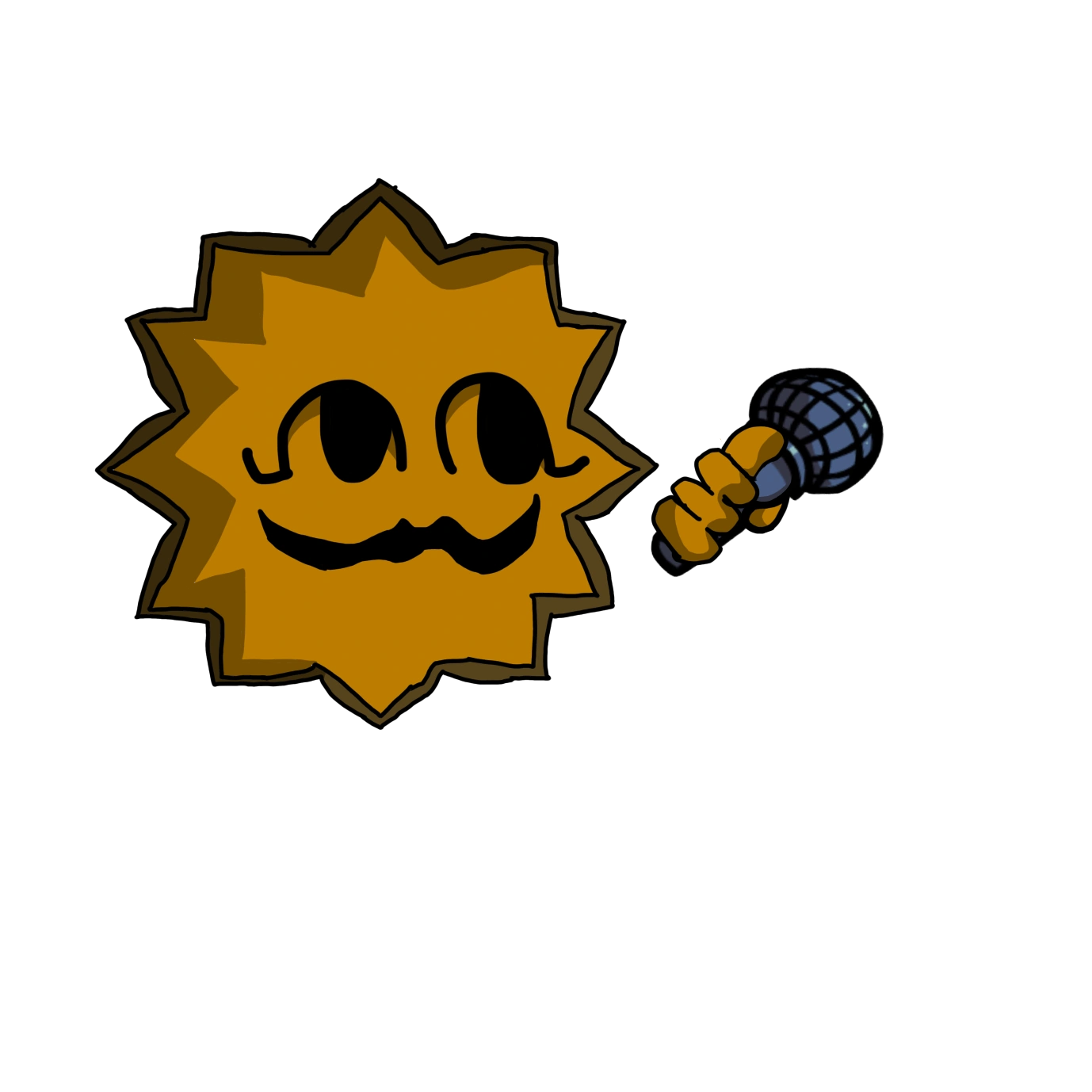 Ayo smug sun in fnf art | Fandom