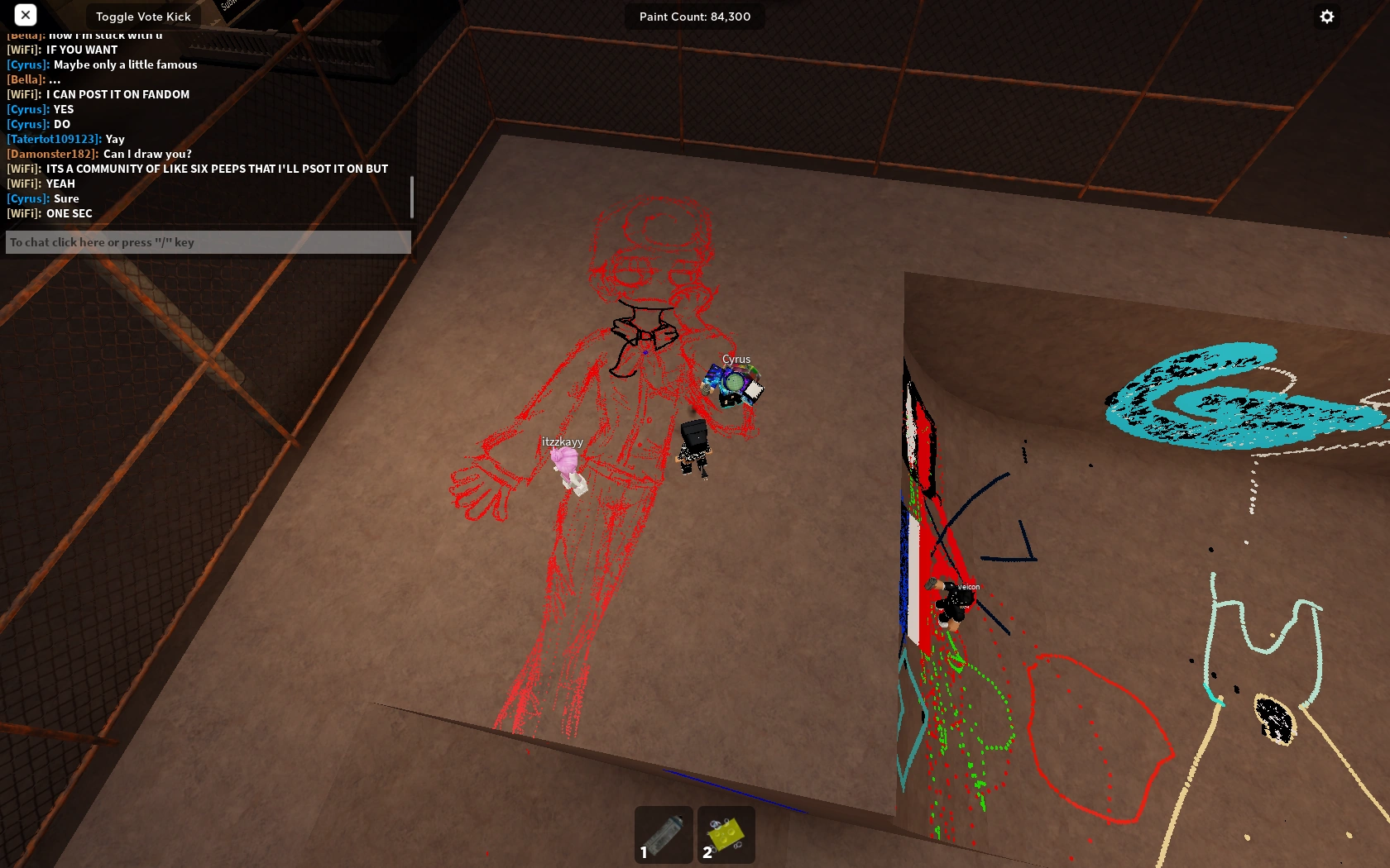 Drawing of Wally from Welcome Home that my friend on Roblox is working on | Fandom