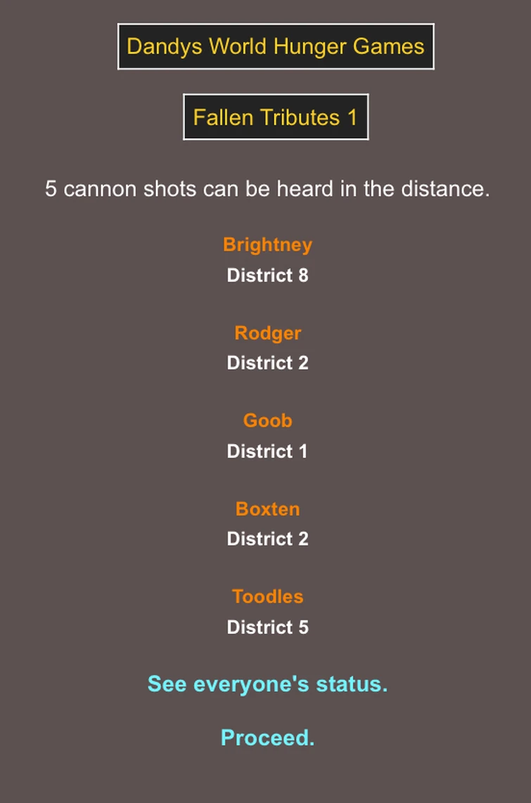 Dead Ppl (Hunger Games) | Fandom