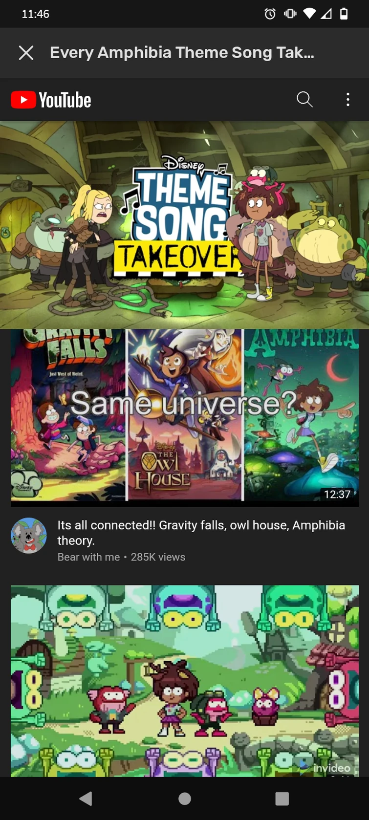 I watched 3 amphibia theme song takeovers | Fandom