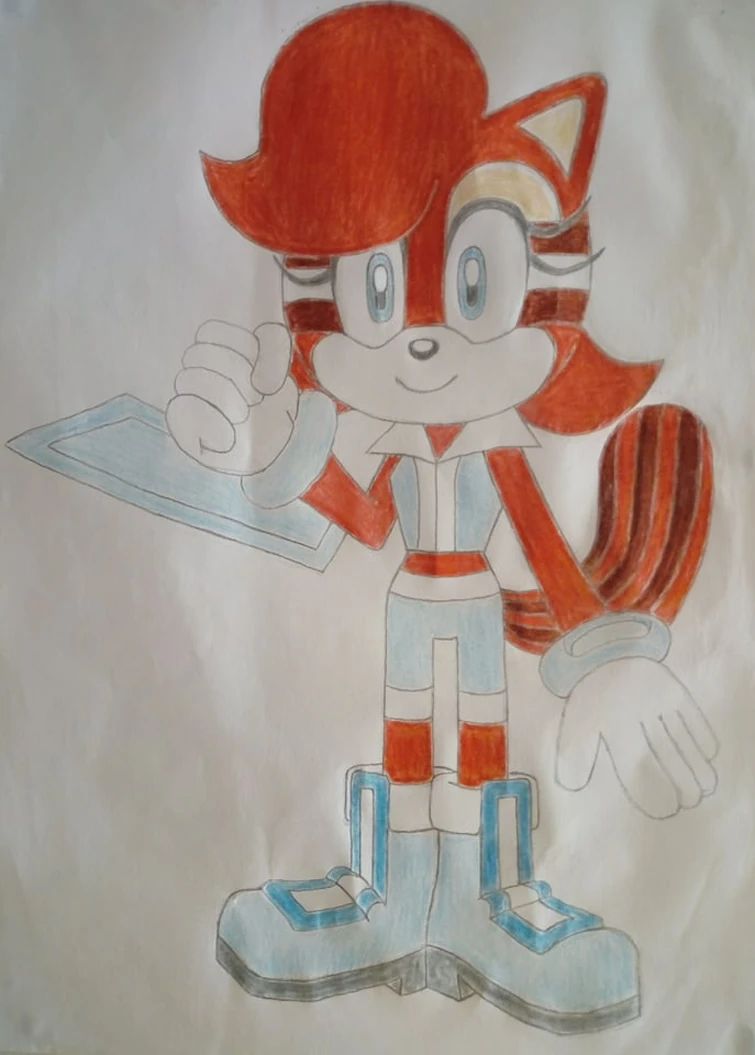 What do any of you think of my own Sonic OC "Nebula" and Sally Acon's ...
