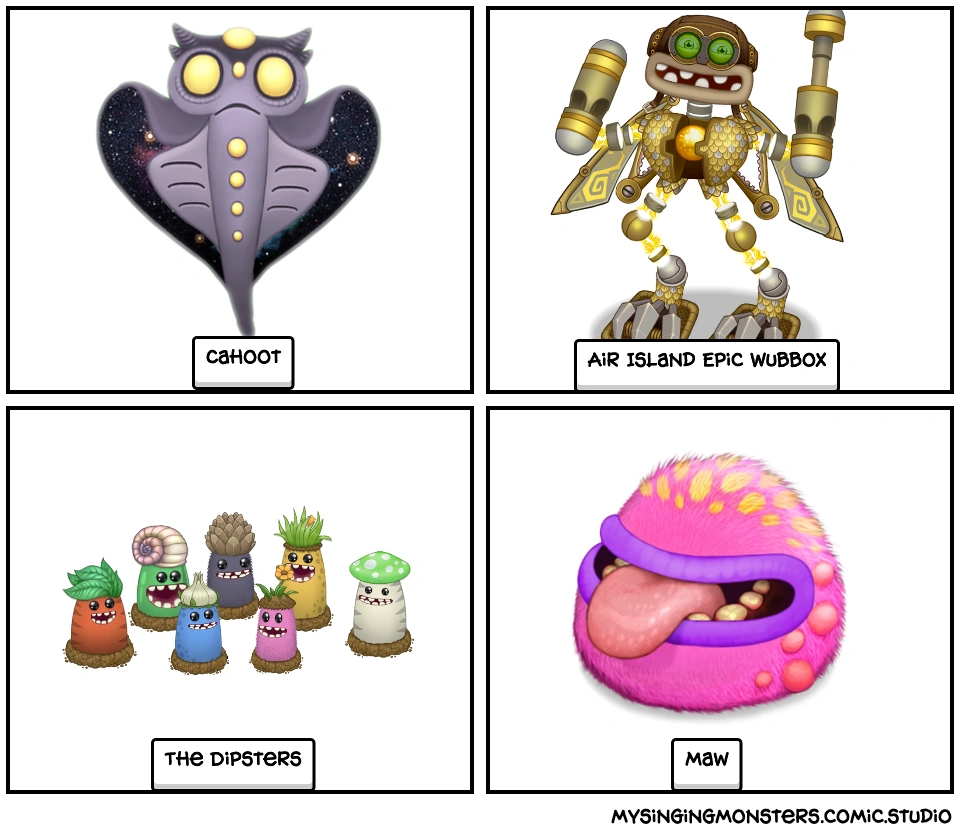 If you had to be friends with any of these monsters, who would you pick ...