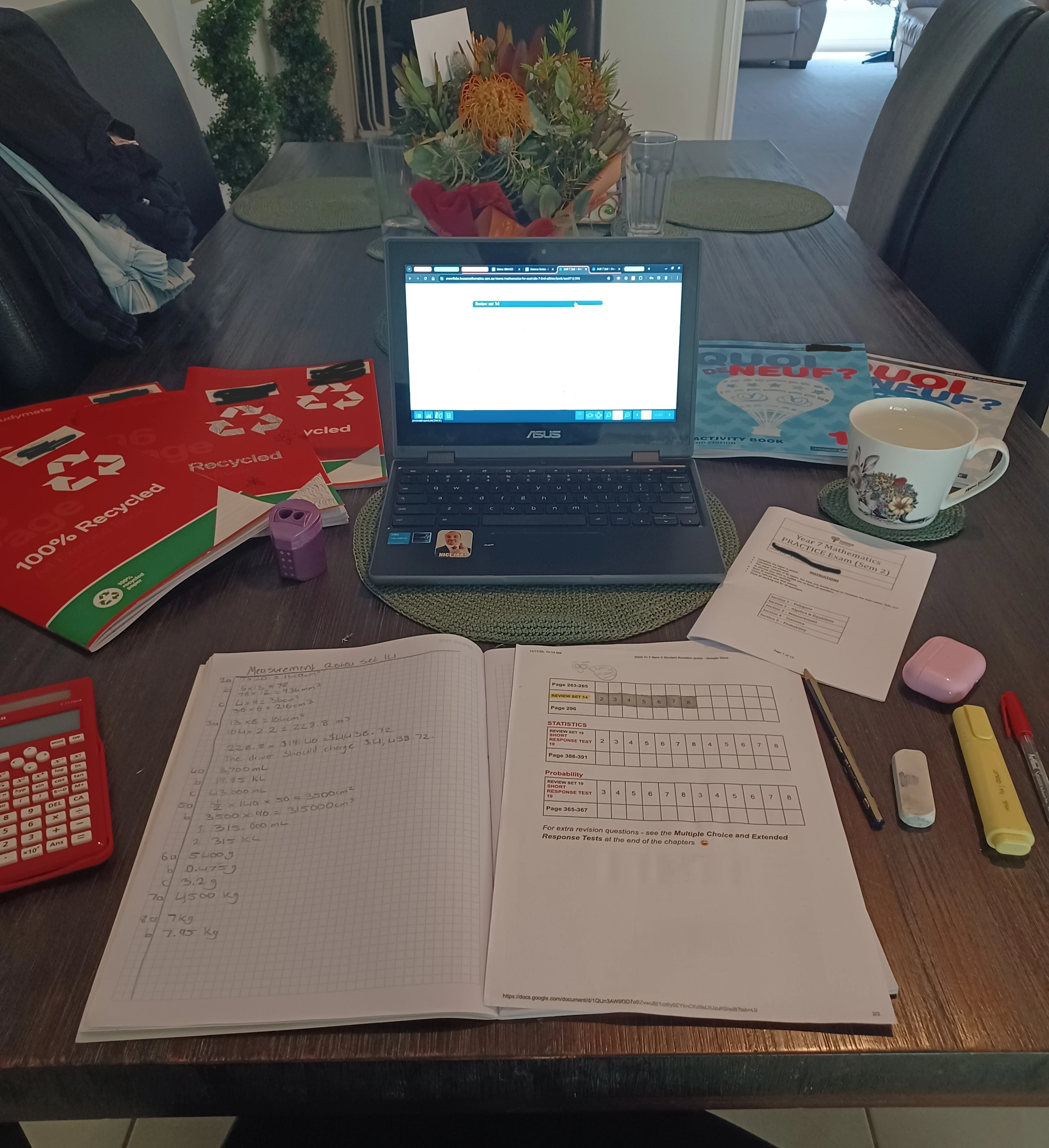 My exam revision setup | Fandom