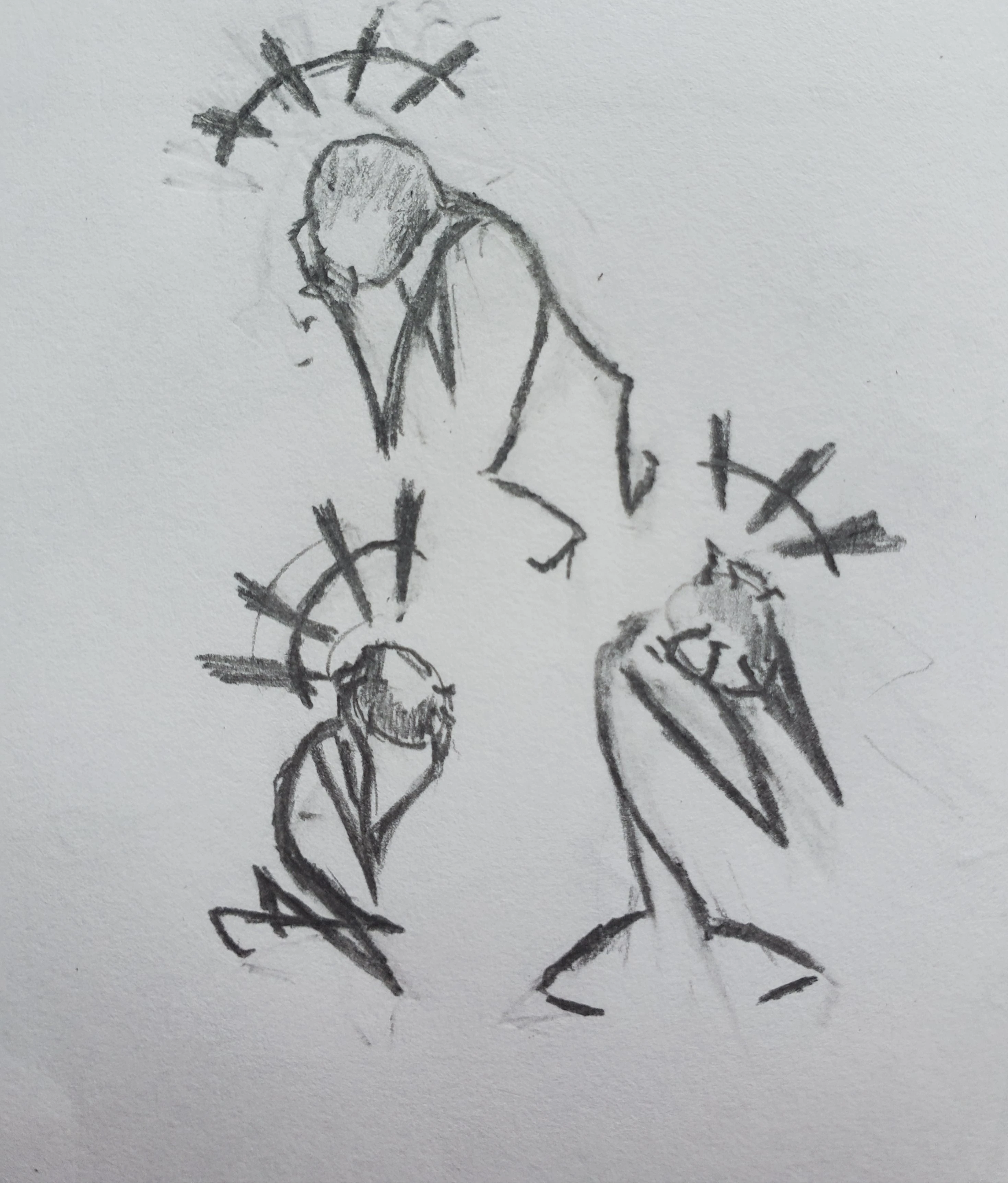 Stick men make such great expression pose practice | Fandom