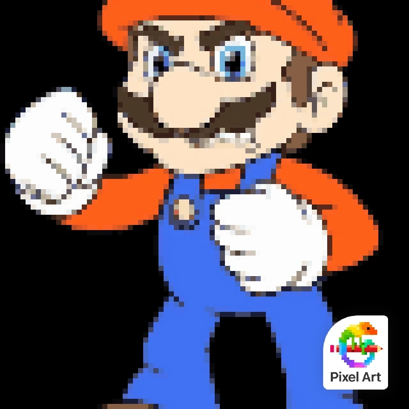 Mario (Death Battle Mario vs Sonic 2018) becomes Pixel | Fandom