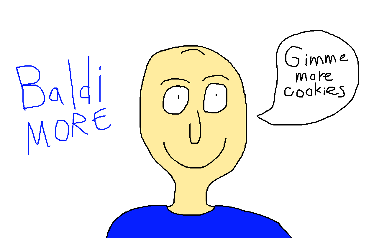 Hi! check out my fanart of comic Baldi (BaldiMORE) | Fandom