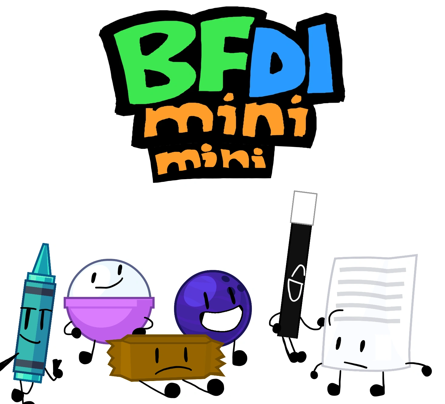 BFDI MINI MINI: THE CAST | Fandom