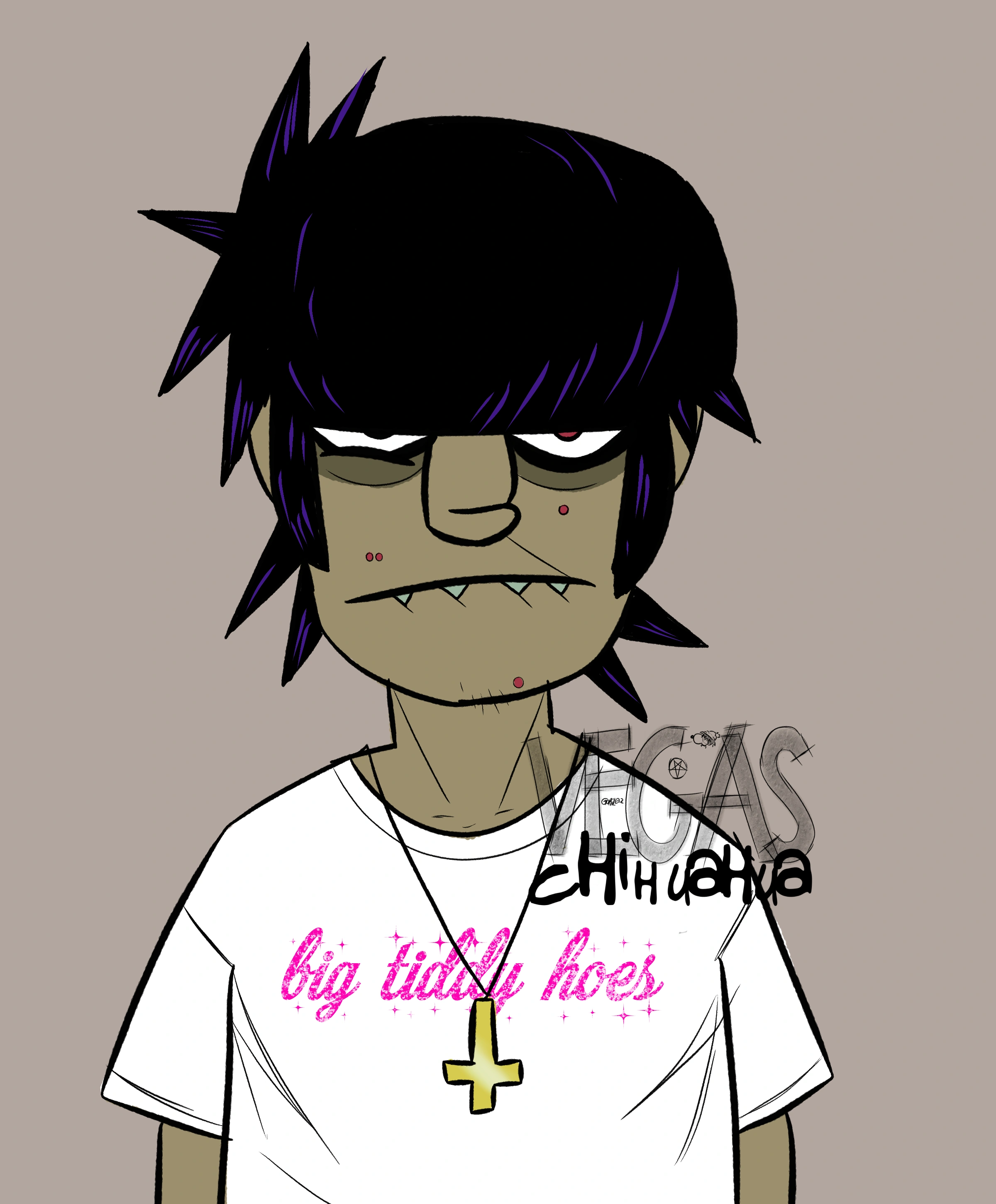 doodle of murdoc | Fandom
