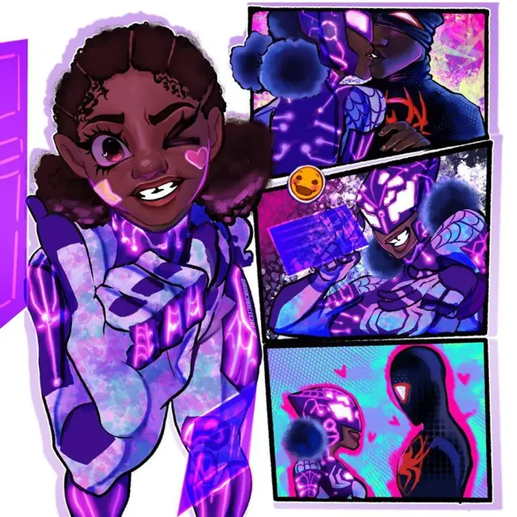 👾 SPIDERBYTE 🕷️MARGO STANS RISE UP (Art by @ARCADEICHU on Twitter) | Fandom