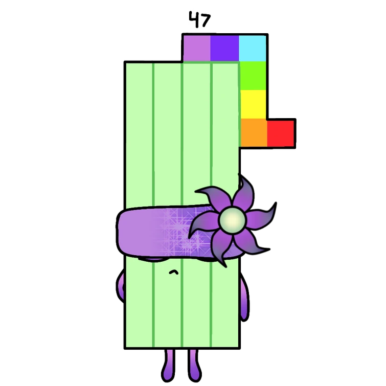 More fanmade figured out Numberblocks! Meet Fifty-One, Seventy-One ...