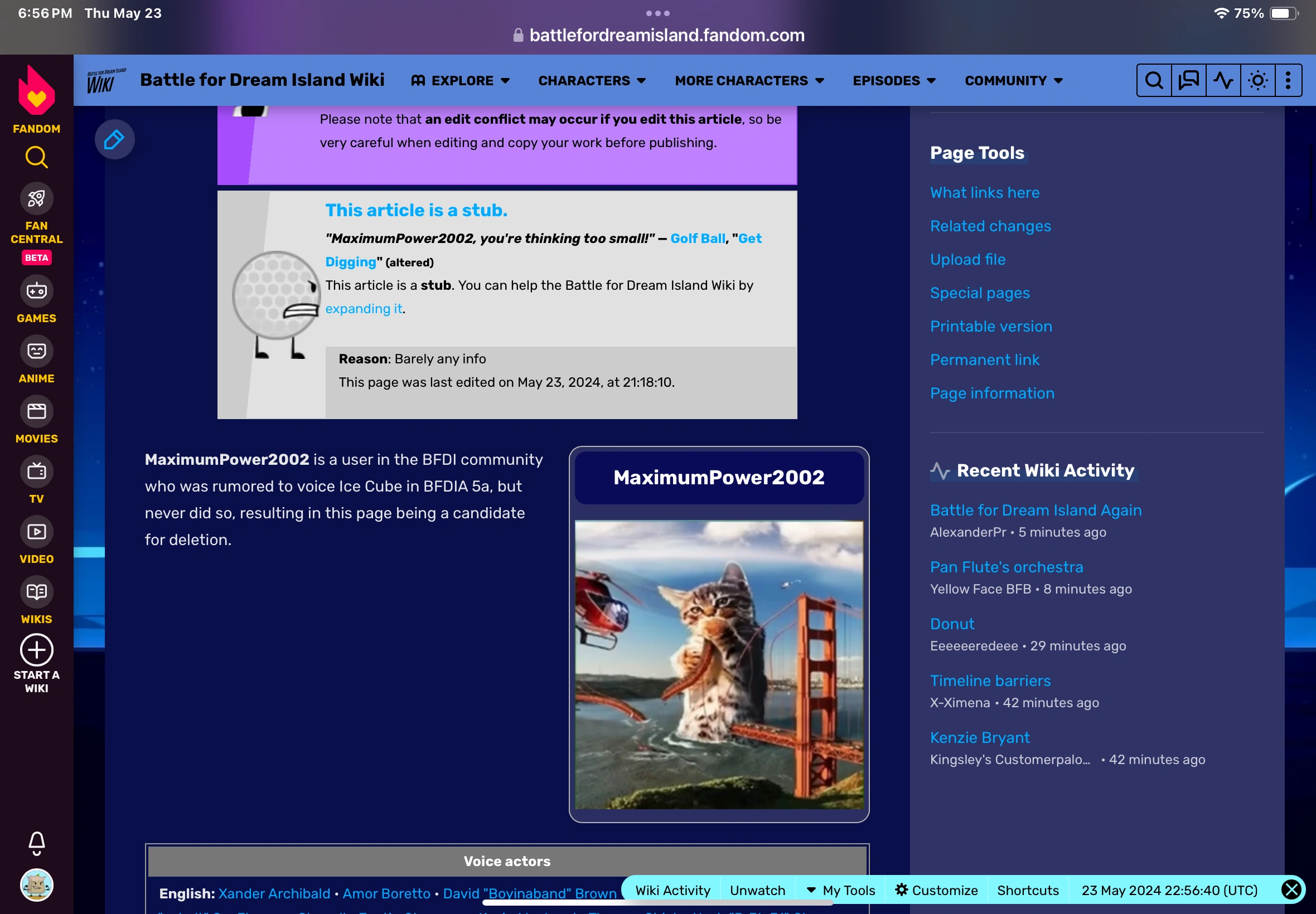 It turned out that maximumpower2002 never had maximum power | Fandom