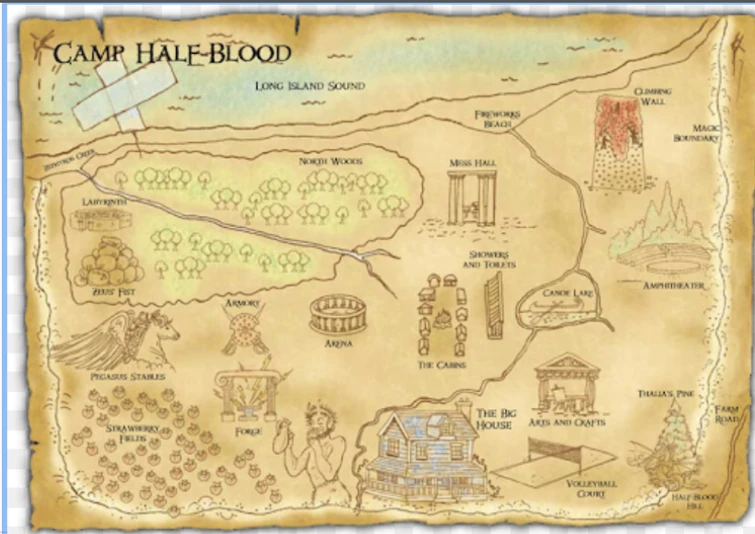 Camp half blood map | Fandom