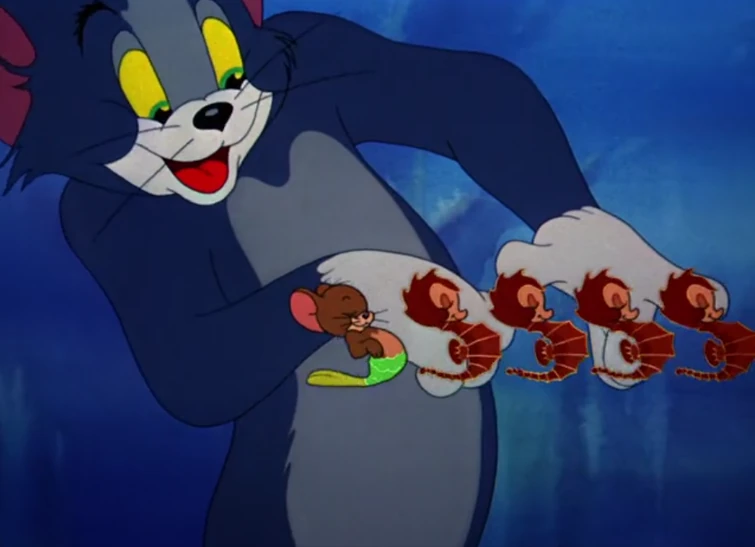 THIS T&J episodes reminds me a lot of SpongeBob & Finding Nemo | Fandom