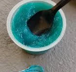 my school fed us the neon blue goo today :3 | Fandom