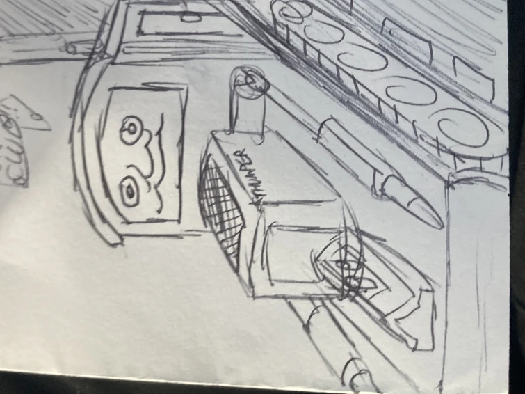 POV: your mental health is rapidly deteriorating but you can still draw ...