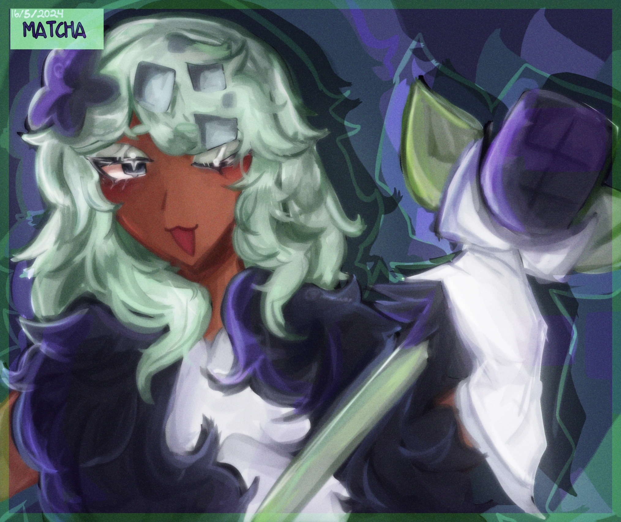 Matcha from flavor frenzy art,, | Fandom