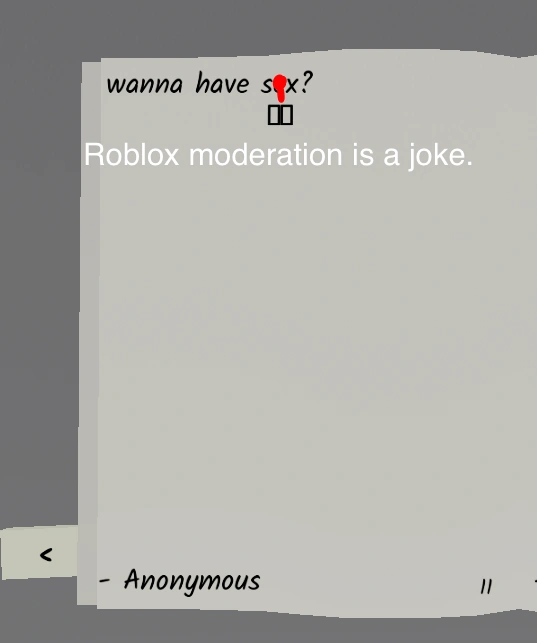 Roblox moderation is a joke. | Fandom