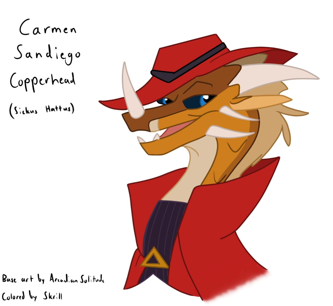 Carmen Sandiego but it’s Copperhead | Fandom