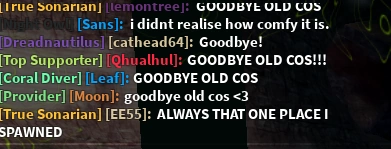 GOODBYE OLD COS | Fandom
