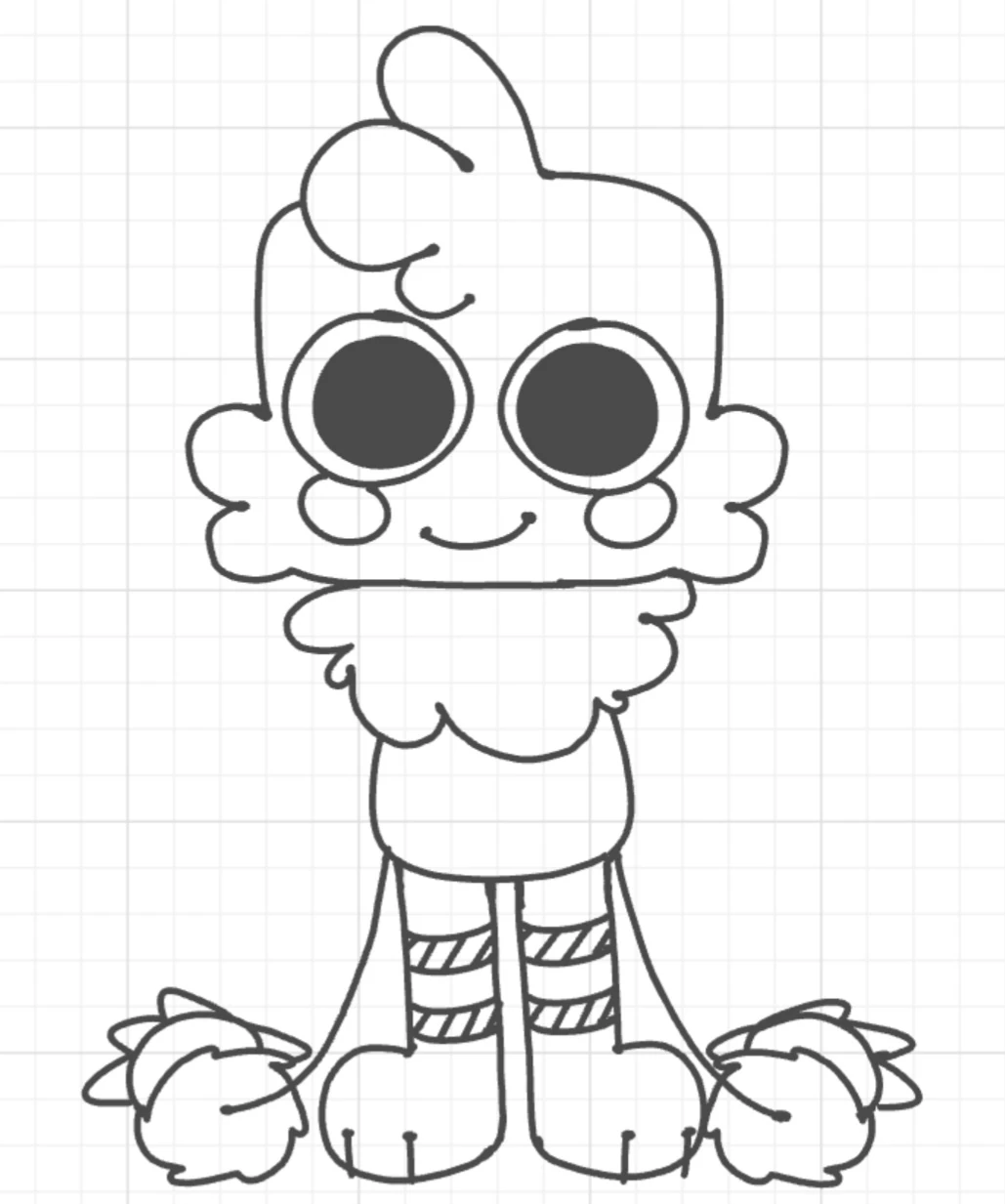A wip of Goob from Dandys World | Fandom