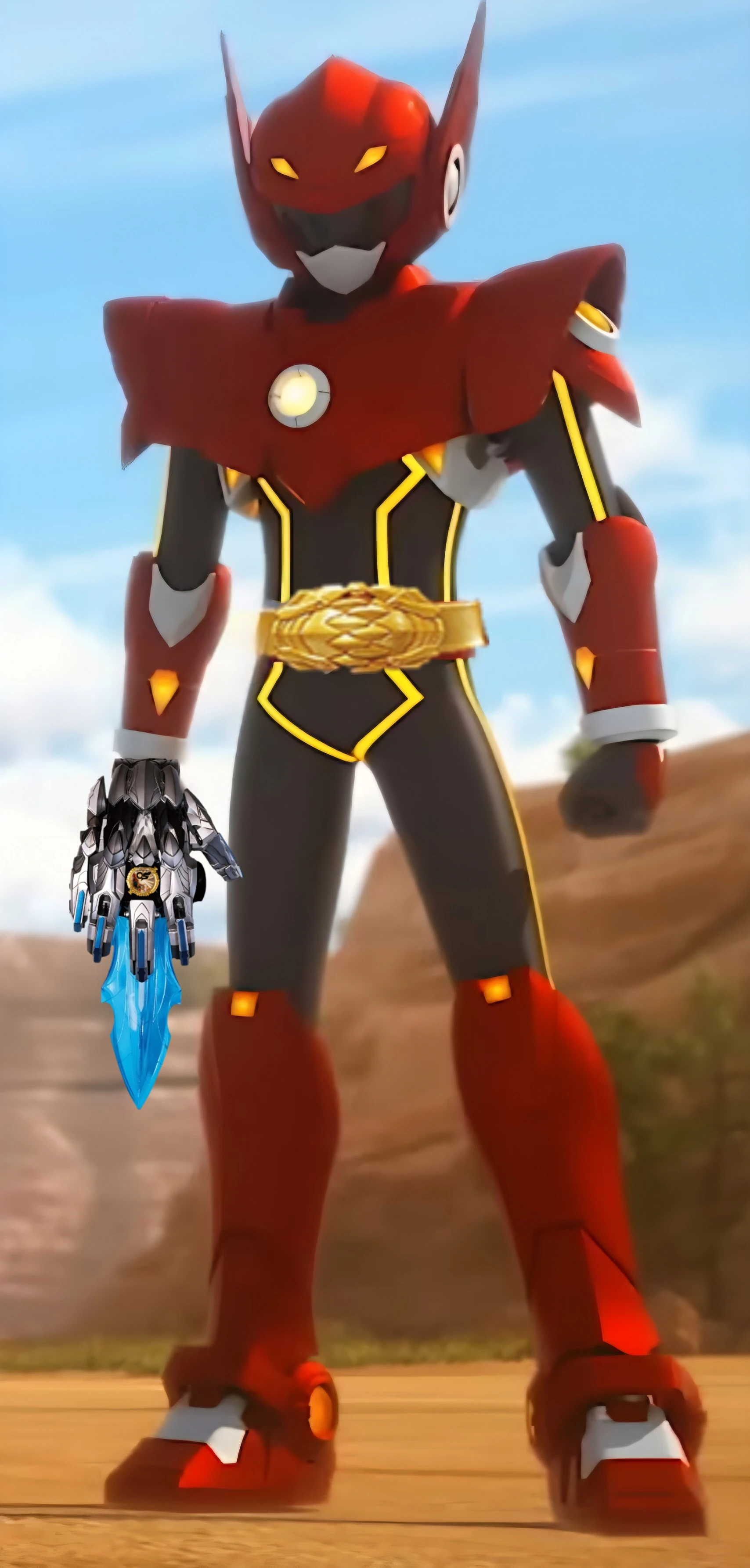 Universe Warriors Miniforce Red Agent edit (Gozyuger) | Fandom