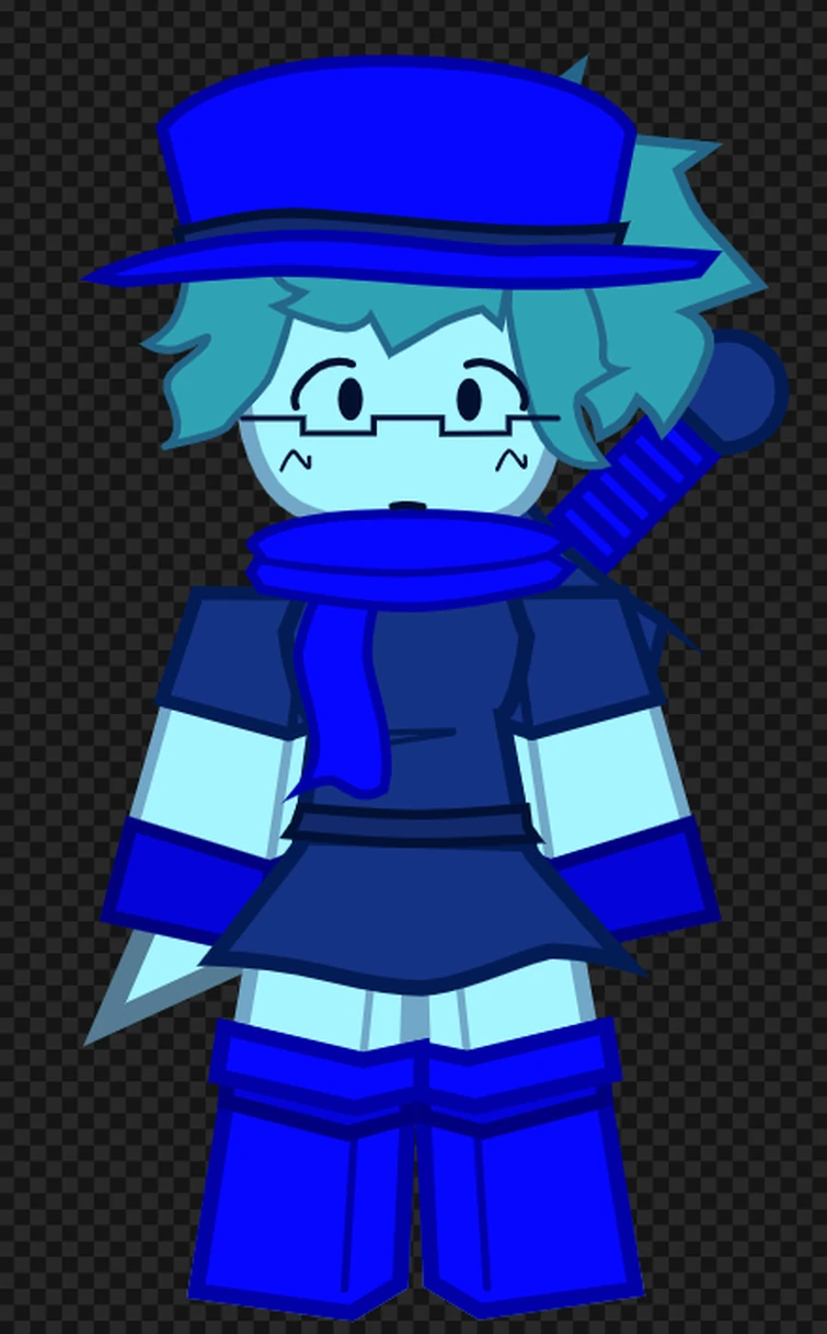 possibly final blue noob headcanon redesign, hello! | Fandom