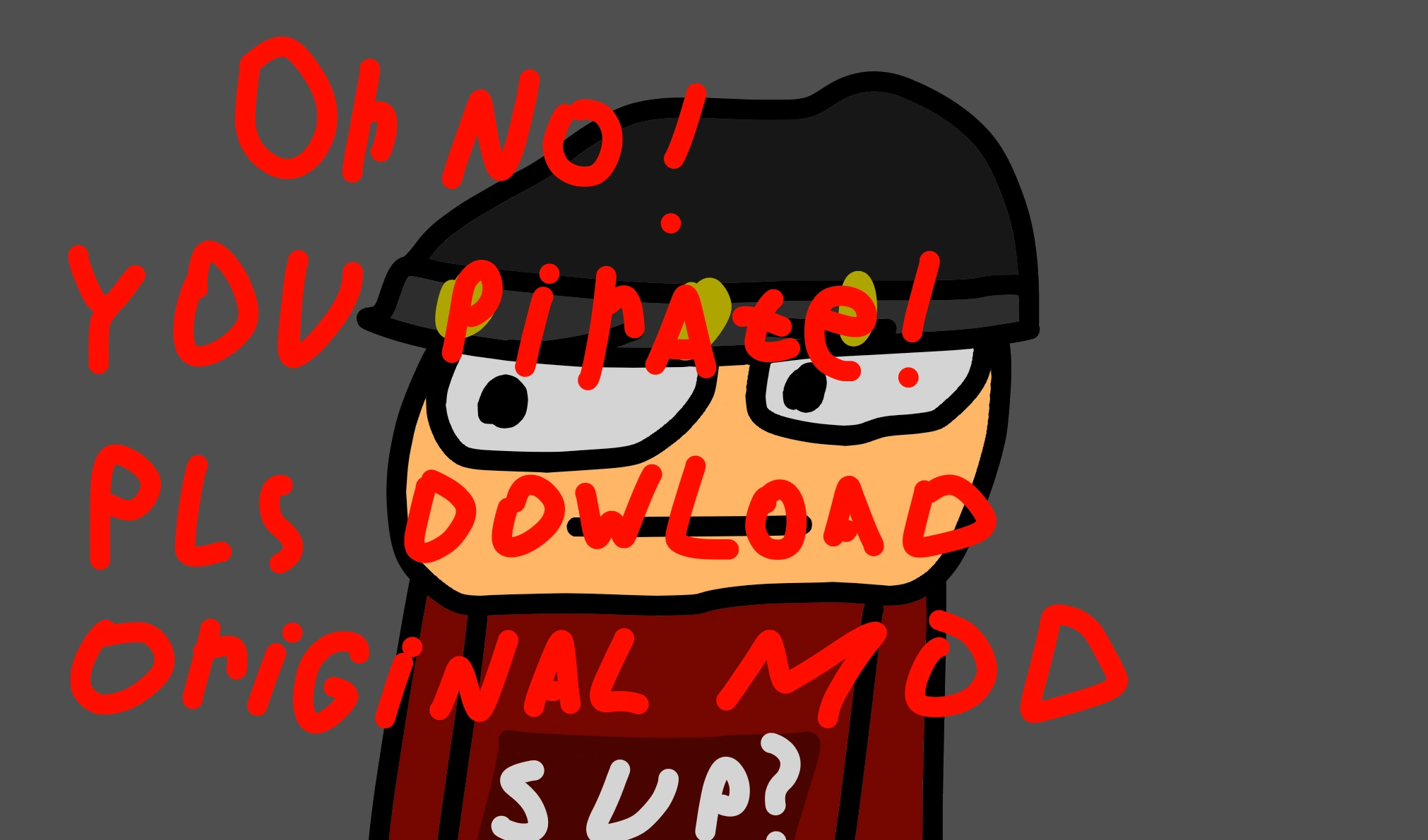 Anti-Pirate Screen! | Fandom