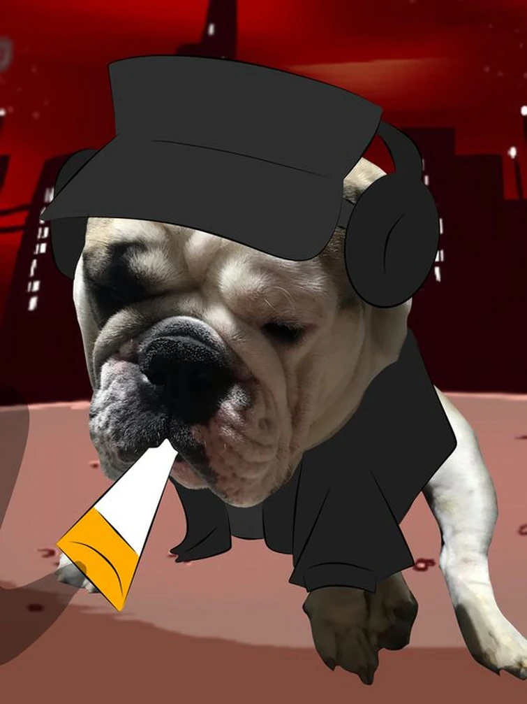 drew my dog as deimos | Fandom