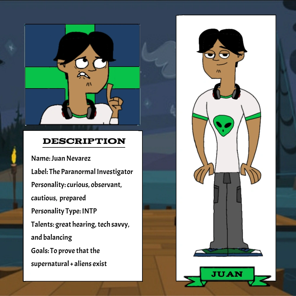 posting my TD OC: Juan Nevarez | Fandom