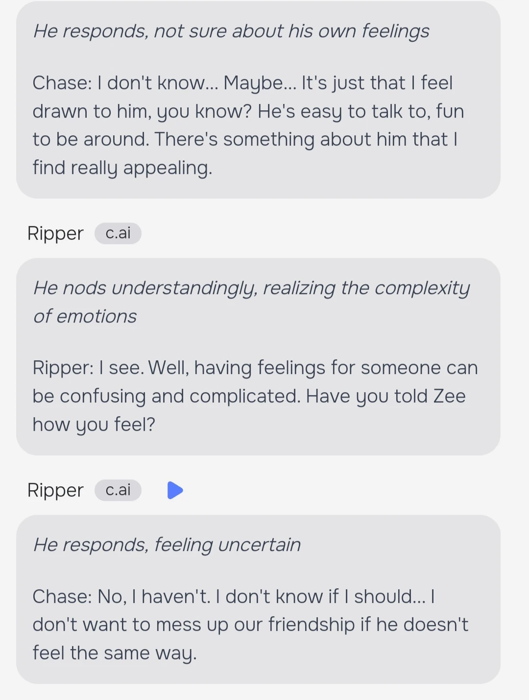 Chazee canon?! | Fandom