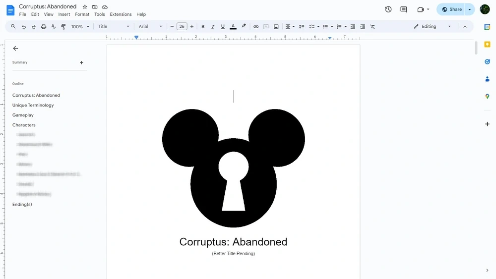 CORRUPTUS: Abandoned | Abandoned By Disney Wiki | Fandom