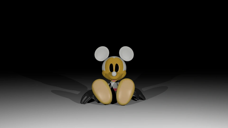 Golden Photo Negative Mickey | Abandoned Discovery Island 2017 EDITION ...