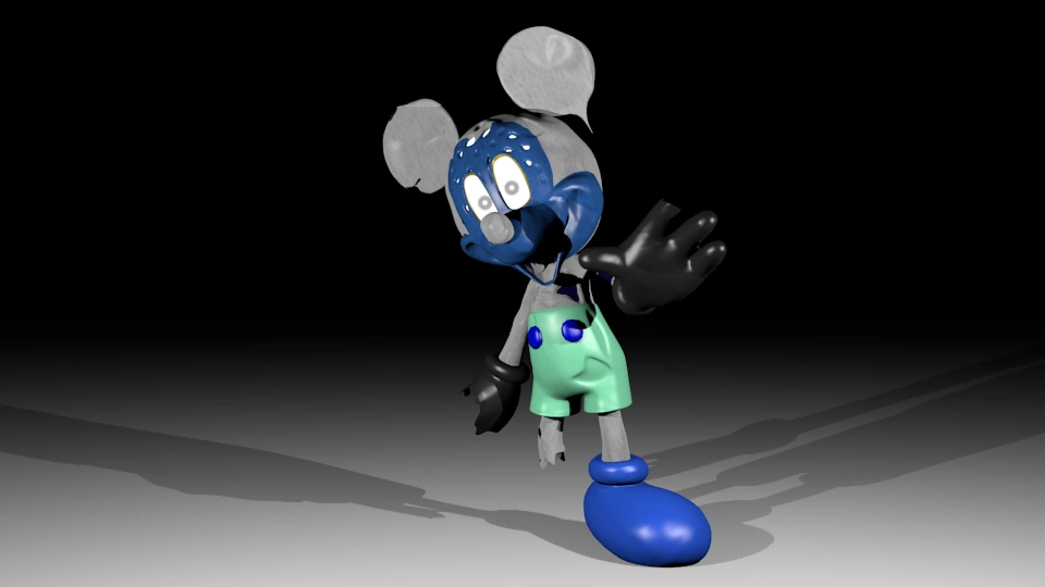 Ink-Blot Photo-Negative Mickey (BreadFace's Take) | Abandoned ...