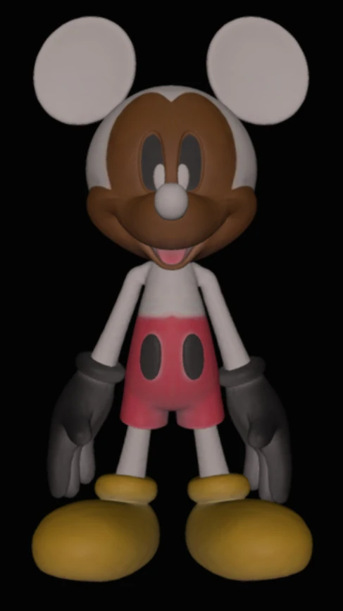 Opposite-Negative Mickey | Abandoned: Discovery Island Fanon | Fandom